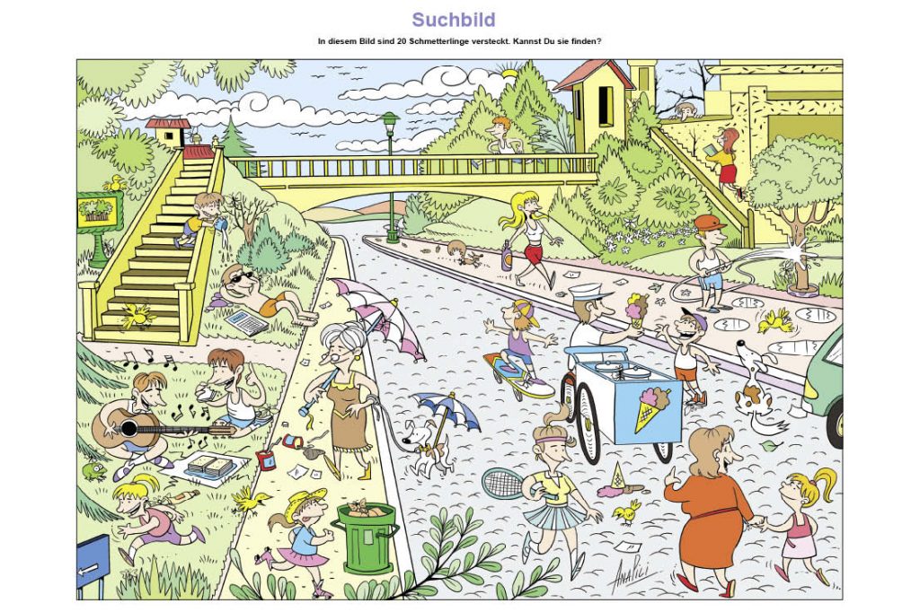 Suchbild s/w – KRUPION Rätselshop